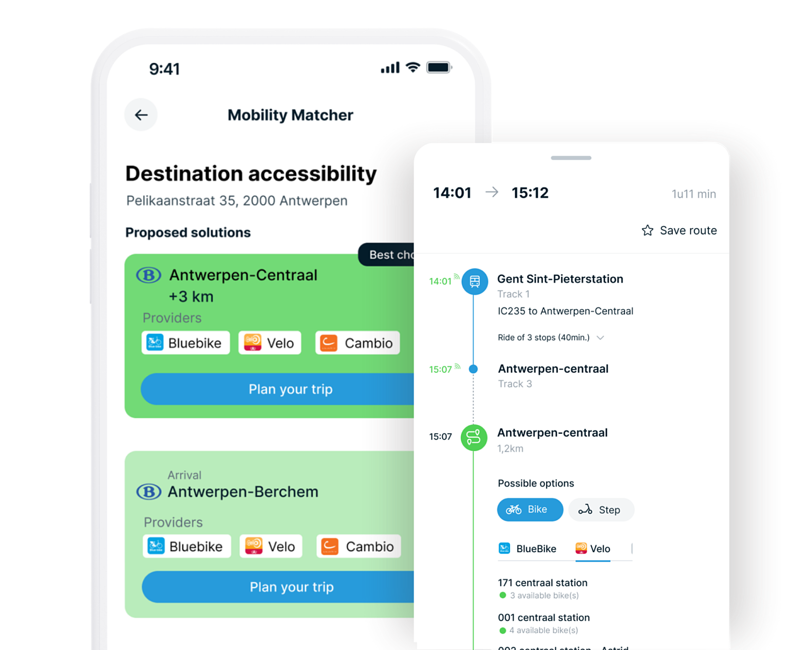 The Olympus app: Easy mobility, your way