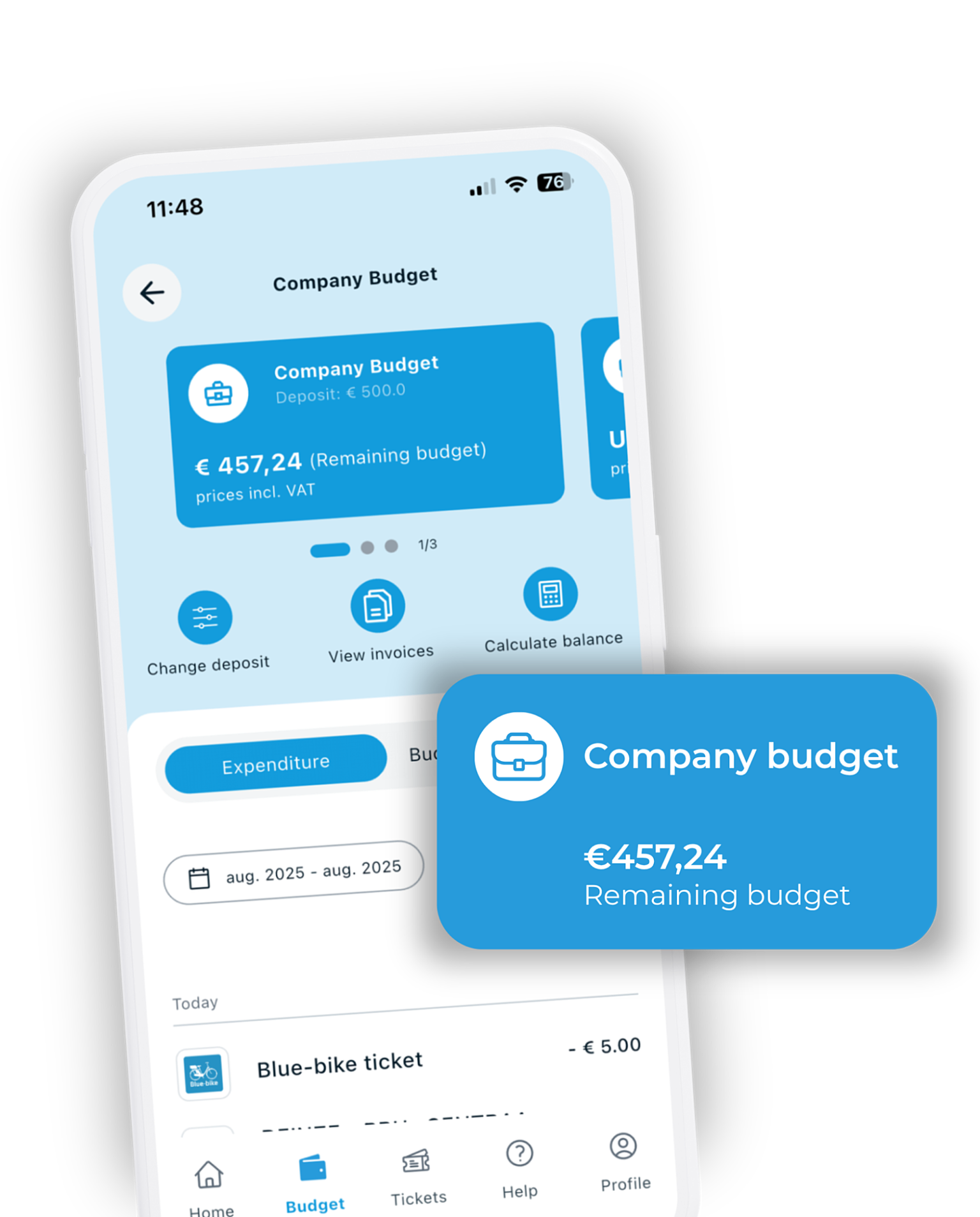 Parkeer, tank, koop treintickets ... met één app - Olympus Mobility