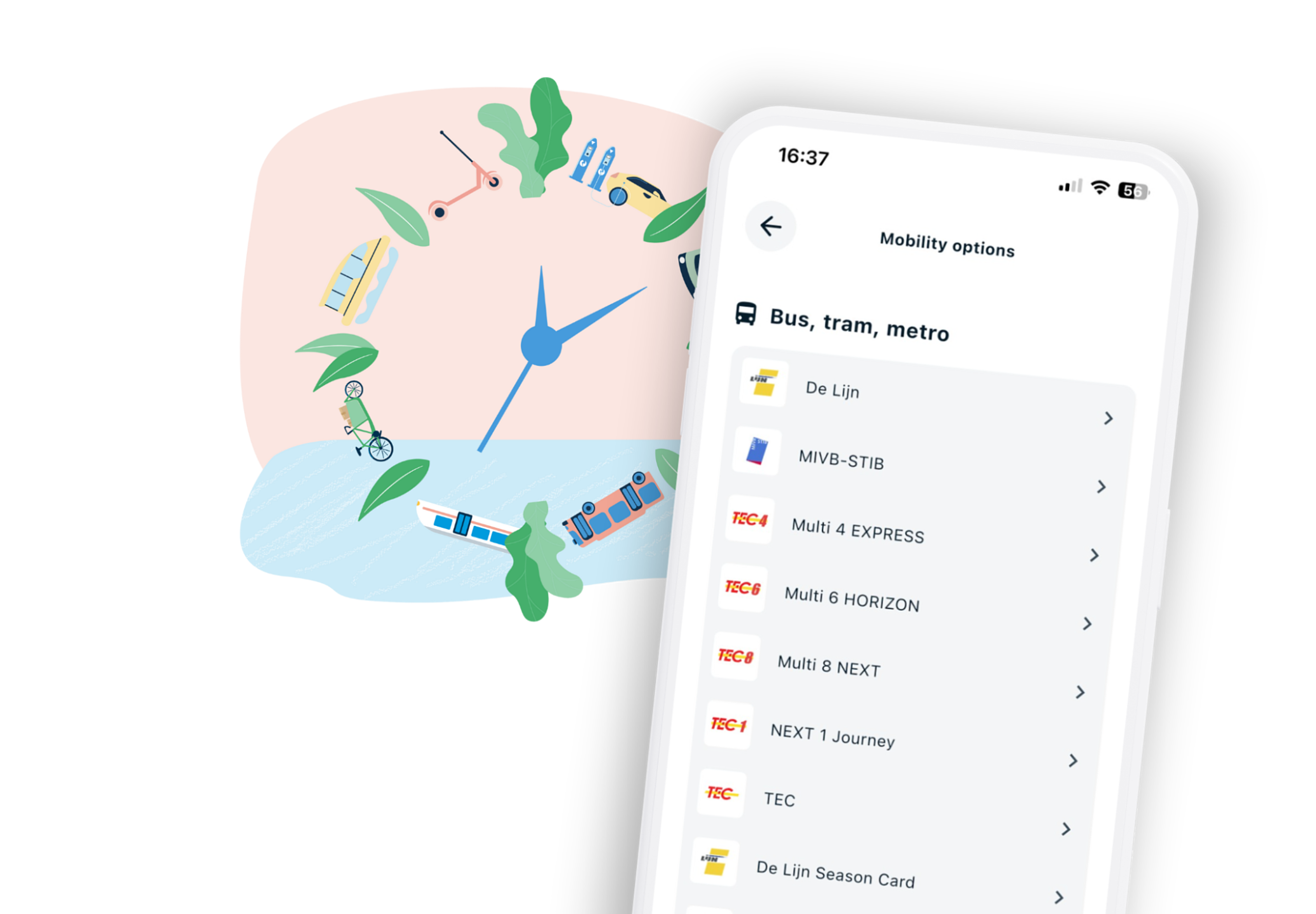 The Olympus app: Easy mobility, your way