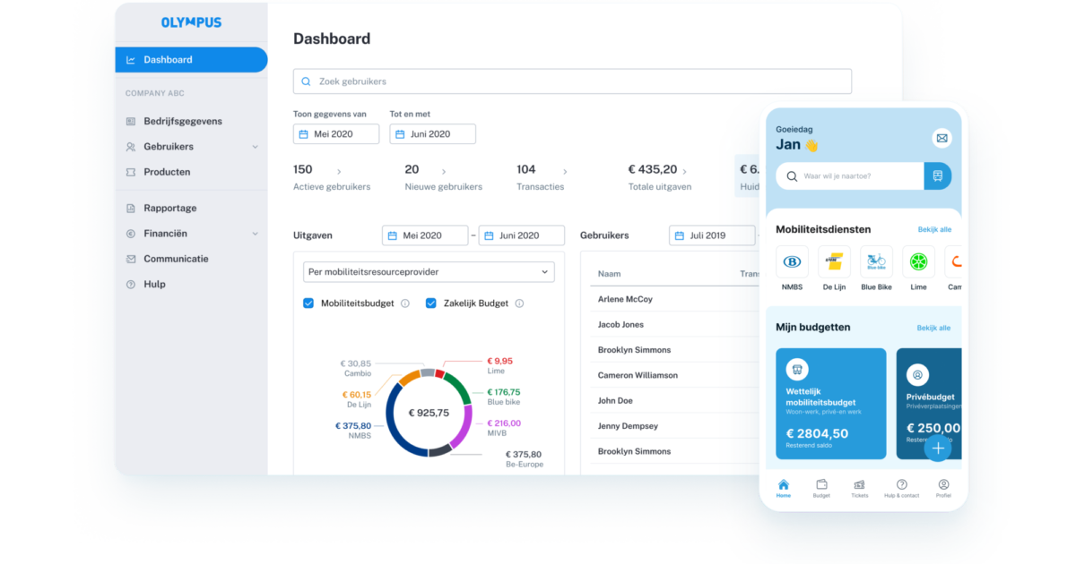Olympus Mobility - La plateforme de mobilité la plus complète